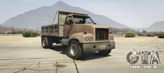 GTA 5 Brute Tipper - imagens, características e descrição do caminhão.