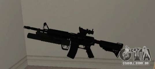 M4 MOD v4 para GTA San Andreas