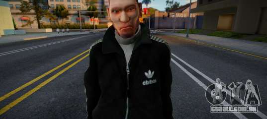 Homem em Adidas para GTA San Andreas
