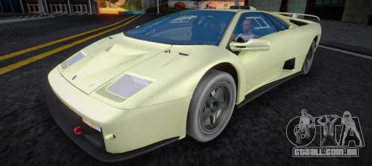 Lamborghini Diablo GTR para GTA San Andreas