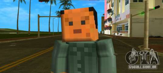 Steve Body Mao Dzedun para GTA Vice City