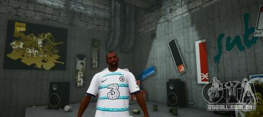 Chelsea Tshirt para GTA San Andreas Definitive Edition