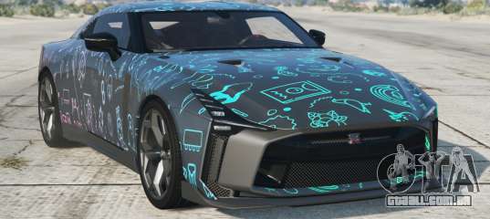 Nissan GT-R50 River Bed para GTA 5
