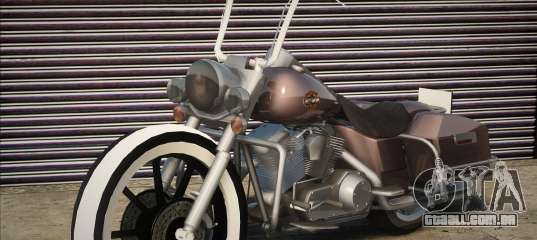 Harley Davidson Road King Big Wheel Bagger para GTA San Andreas