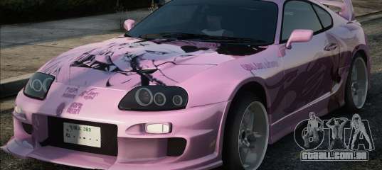 Toyota Supra A80 Girl para GTA San Andreas