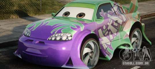 Pixar Cars Wingo para GTA San Andreas