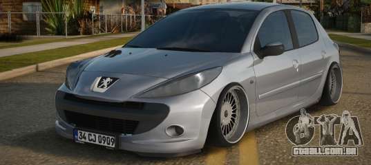 Peugeot 206 DK V1.2 para GTA San Andreas