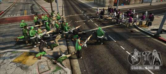 Guerras de Gangues de Rua (30 vs. 30) para GTA San Andreas