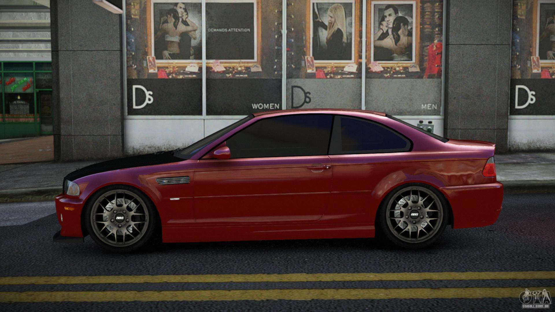 BMW M3 E46 Cagkeyuzu para GTA 4