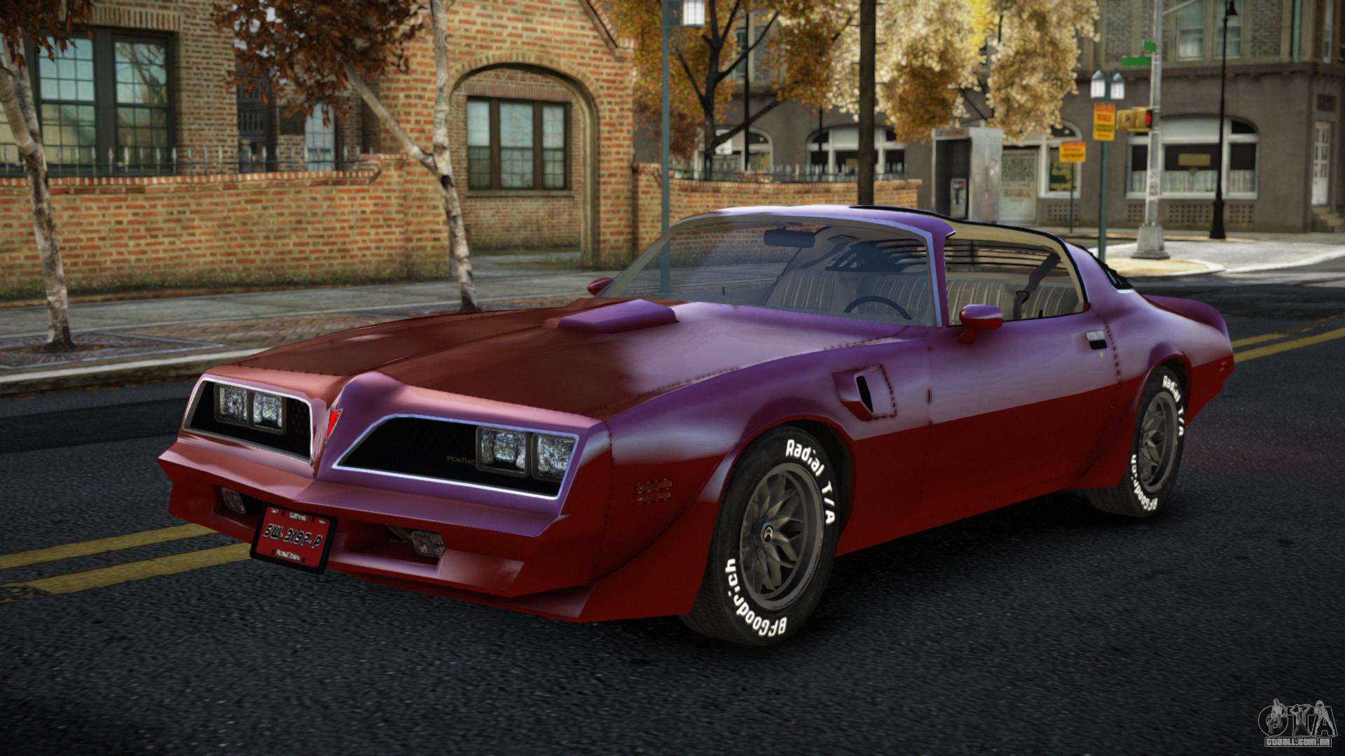 Pontiac Trans AM Kegroraji para GTA 4
