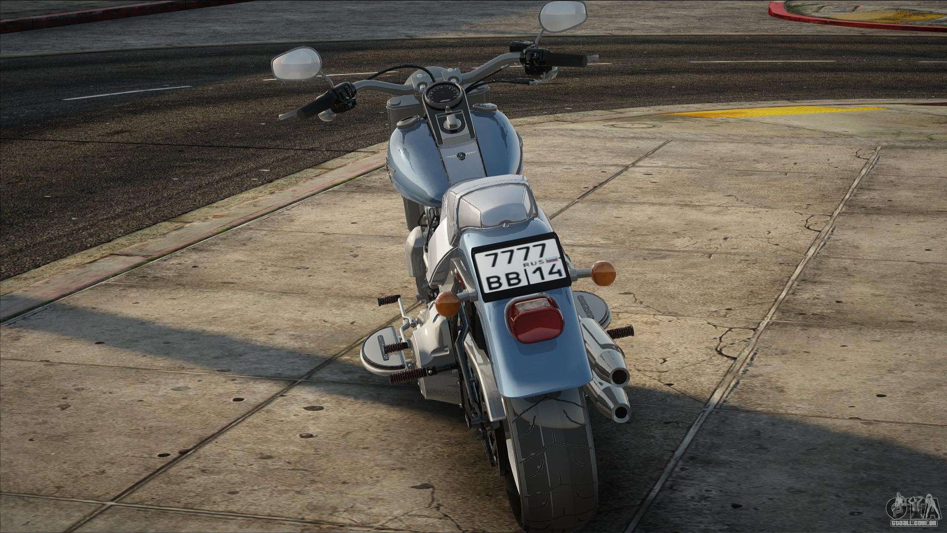 Harley-Davidson FLSTFB Fat Boy para GTA San Andreas